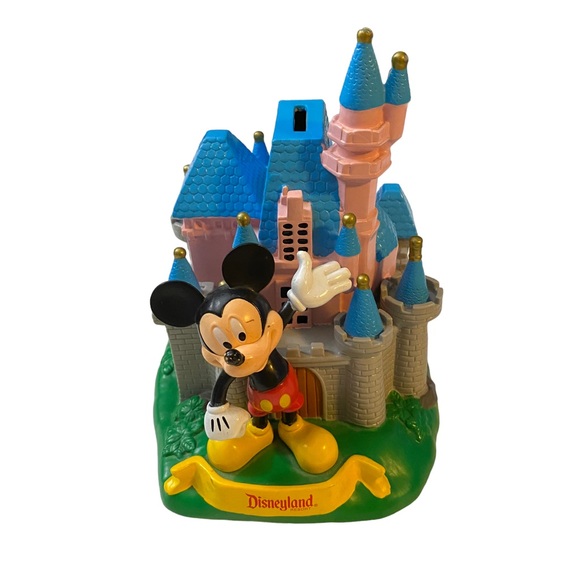 Disney | Accents | Disneyland Castle Coin Piggy Bank Mickey Mouse ...